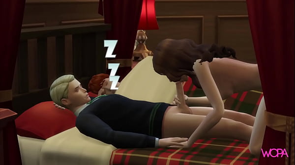 Andtrailerand Draco Spies On Hermione And Offers Her His Cockand Doing In Front Of Ronand Harry Potter